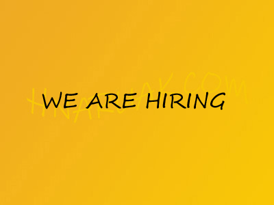 WE ARE HIRING